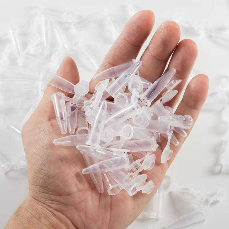 Jual PCR TUBE TEMPAT LEM KECIL MICRO SATUAN 0.2ML 0.5ML 1.5ML BOTOL ...