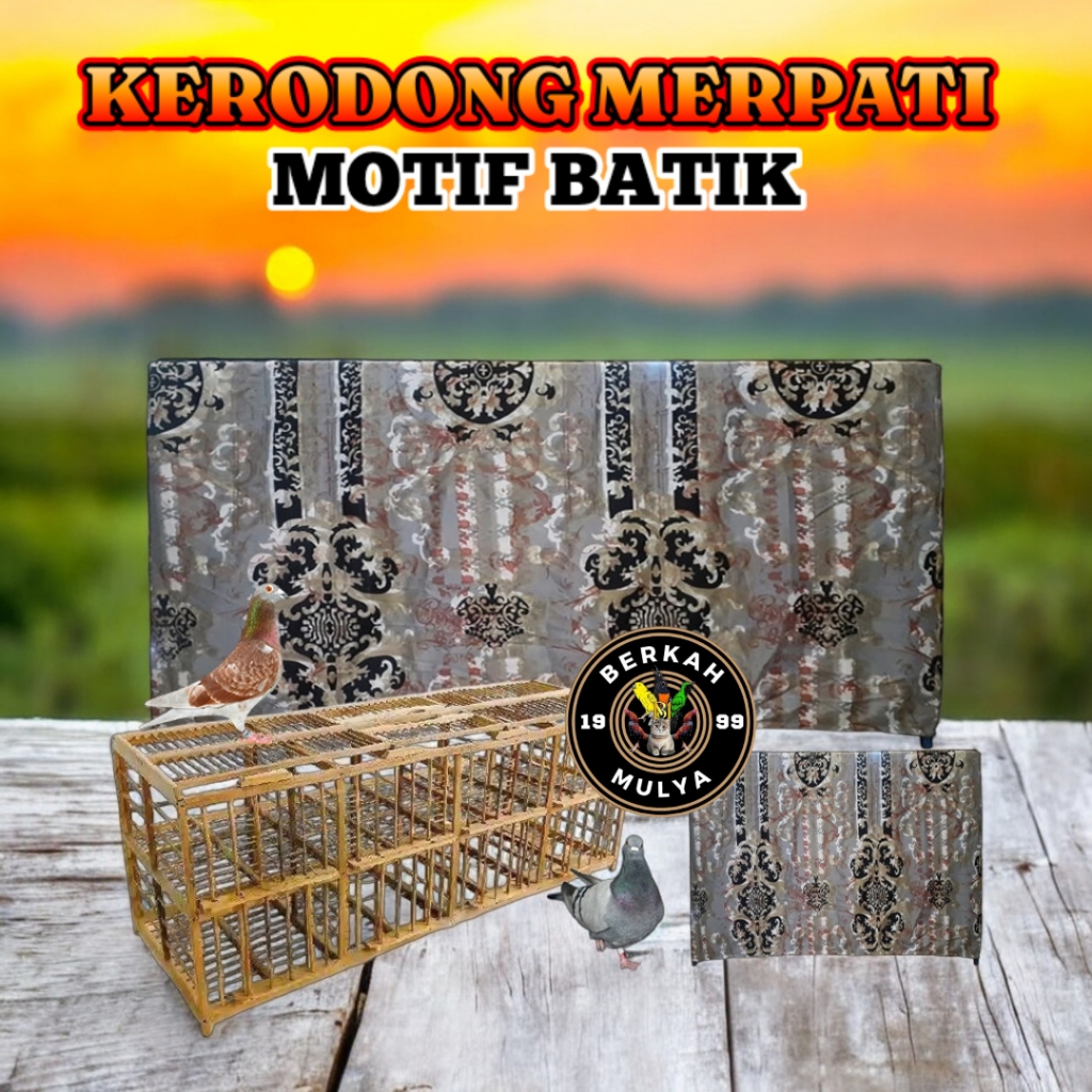 Jual Kerodong merpati motif batik krodong sangkar merpati krodong dara ...