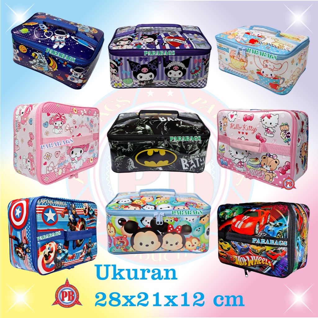 Jual Tas Bekal Anak Ukuran Besar Full Printing Full Lapis Aluminium ...