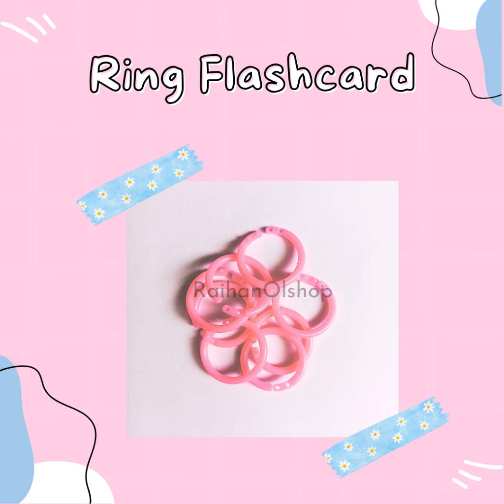 Jual Ring Plastik Dan Besi untuk Flashcard | Shopee Indonesia