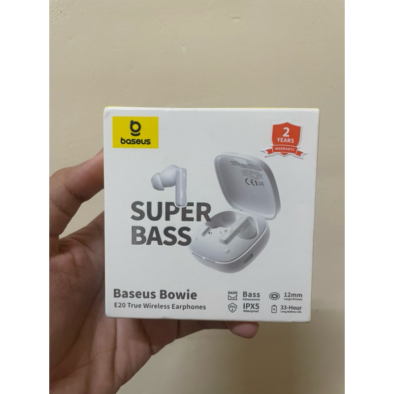 Jual Baseus Bowie E20 True Wireless Bluetooth Earphone TWS Mini Earbuds ...