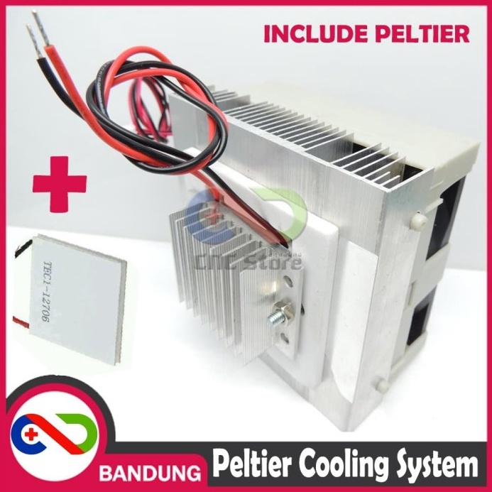 Jual PELTIER COOLING SYSTEM KIT PENDINGIN PELTIER TEC11276 SET HEATSINK ...