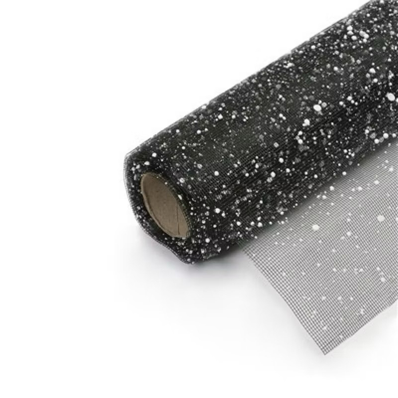 Jual (SELEMBAR) TILE SALJU / TILE JARING / SNOWY MESH WRAPPING FLOWER ...