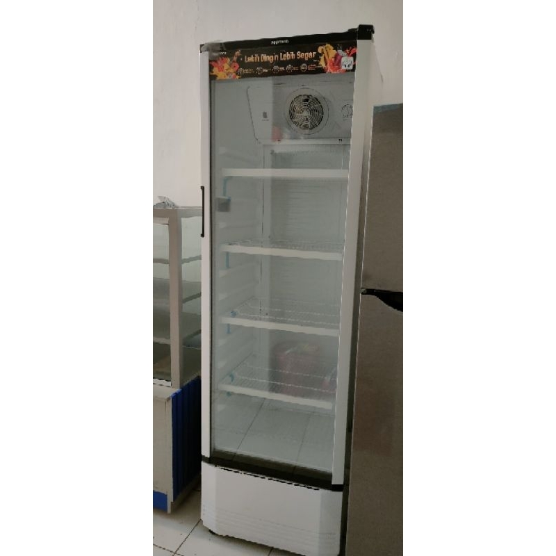 Jual Showcase Pendingin Minuman Polytron SCN 23 280 liter 4 Rak. Second ...