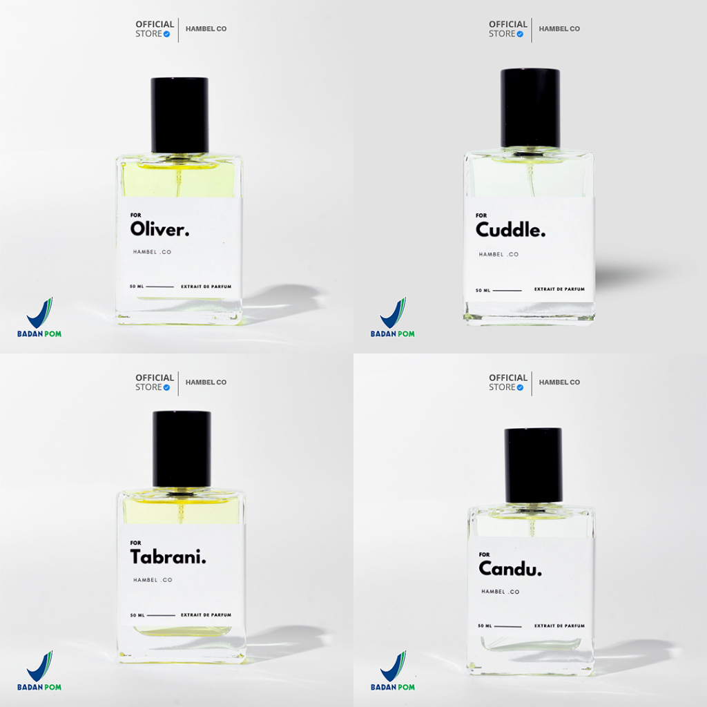 Jual HAMBEL.CO Parfum Unisex - Cuddle | Oliver | Tabrani | Candu ...