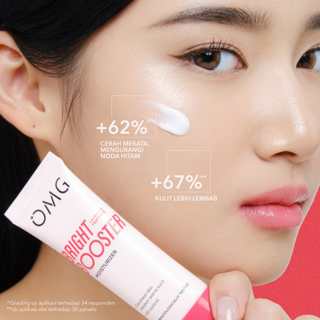 Jual OMG Oh My Glow Bright Booster Moisturizer 25 g - Untuk Semua Jenis ...