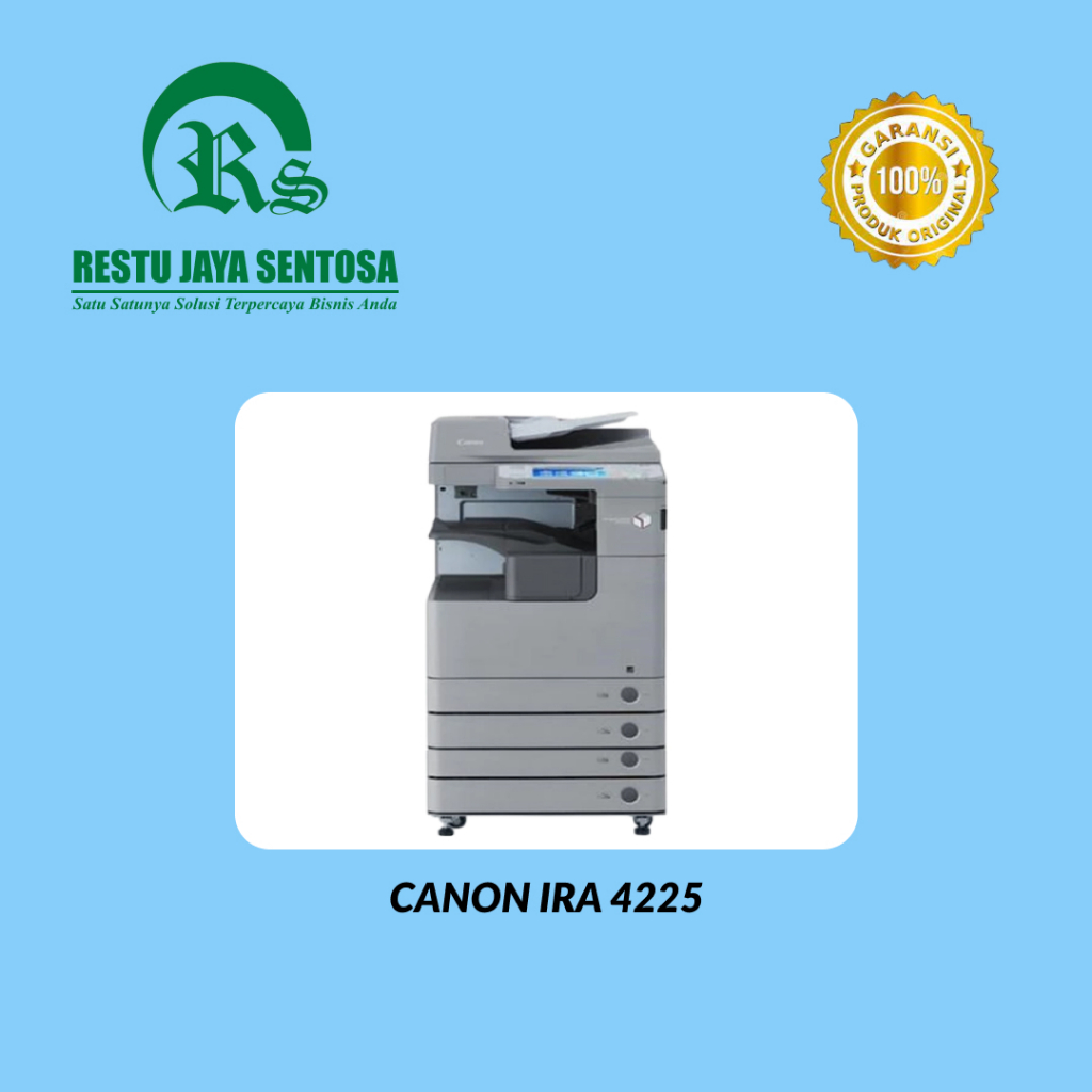 Jual MESIN FOTOCOPY CANON IRA 4225 | ORIGINAL | GARANSI RESMI | RESTU JAYA SENTOSA | Shopee ...