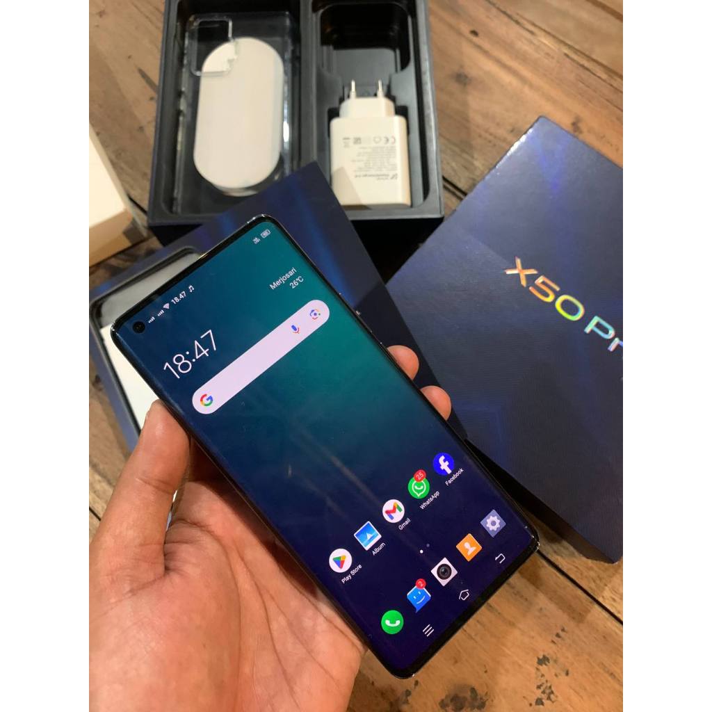 Jual VIVO X50 PRO 5G - RAM 8/256 GB ll FULLSET ORIGINAL + SIAP PAKAI | Shopee Indonesia