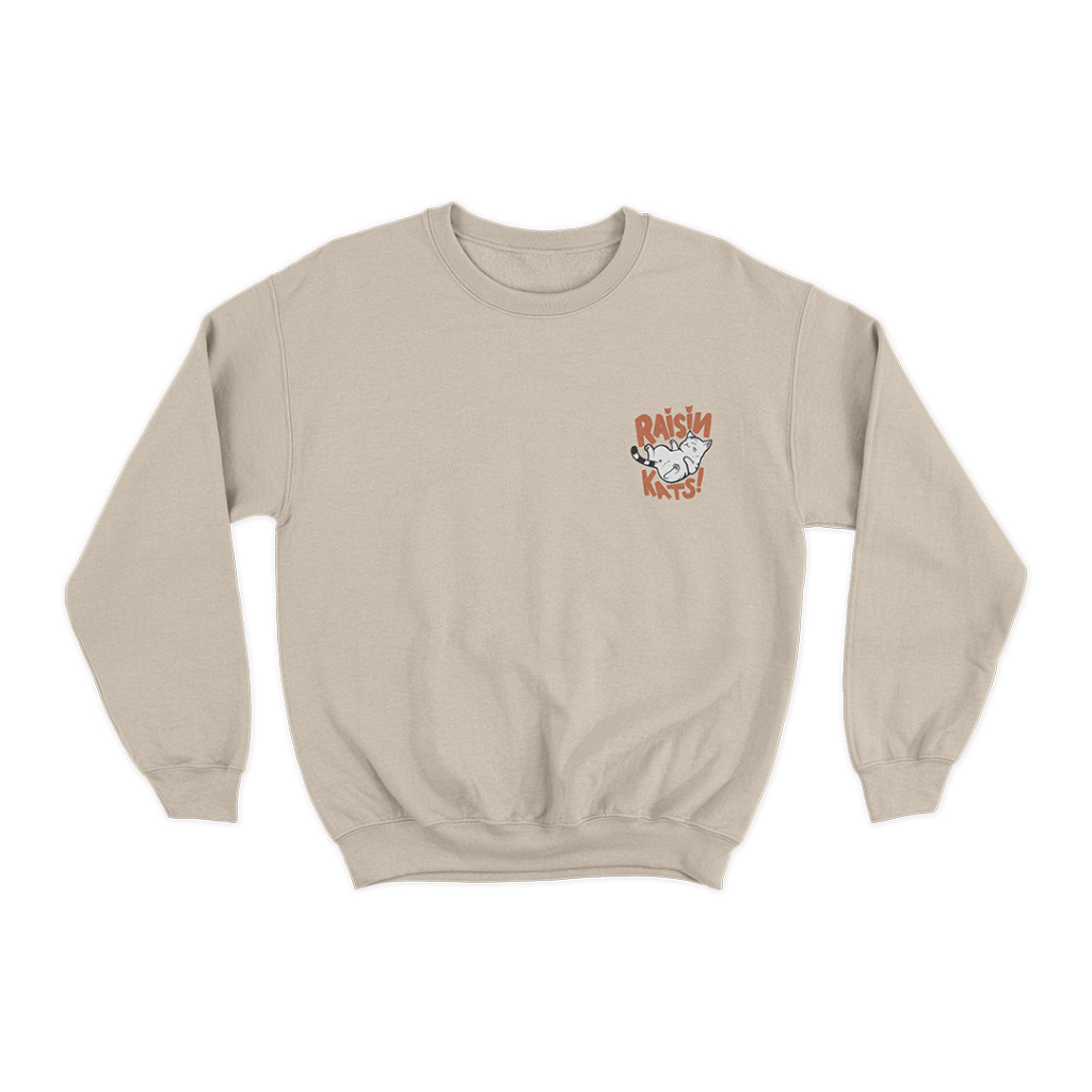 Jual Nap Time! Sweatshirt - Crewneck Unisex Beige I RaisinKats by The ...