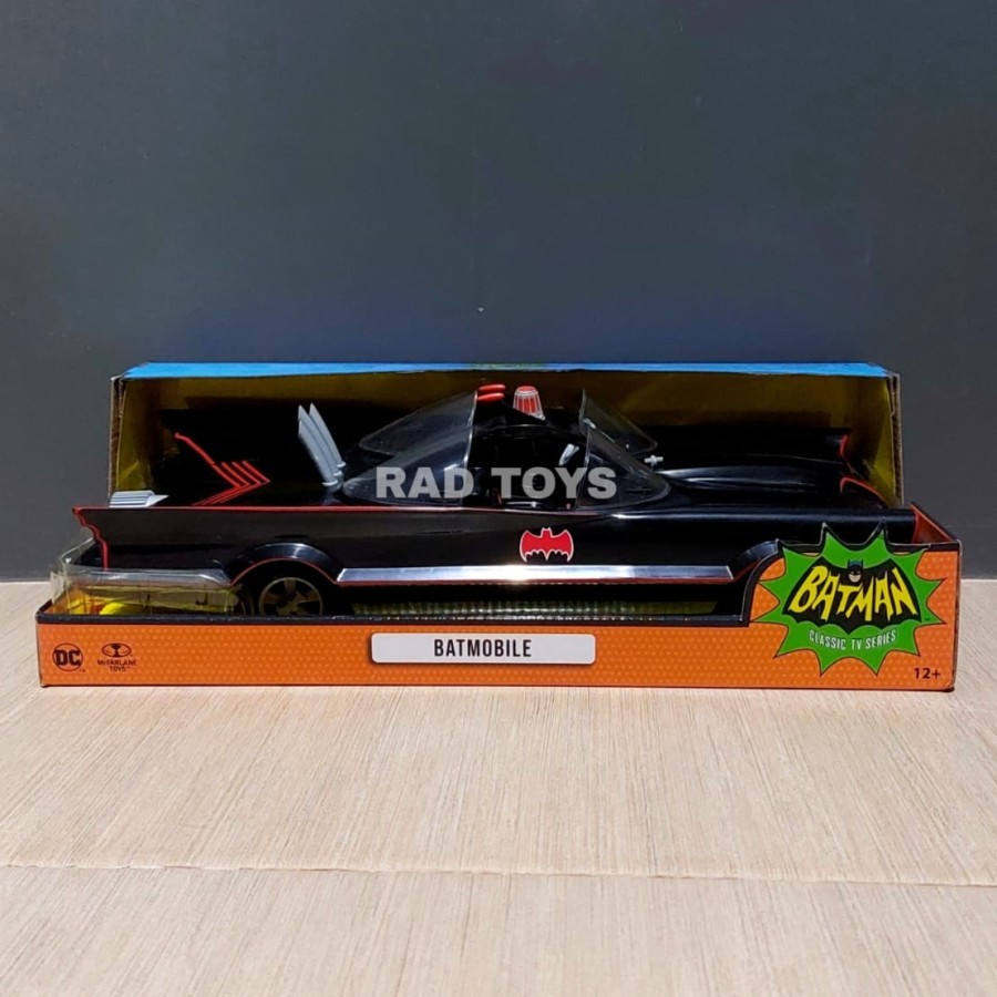 Jual Batmobile 66 mcfarlane toys batman classic tv series 1966 dc ...