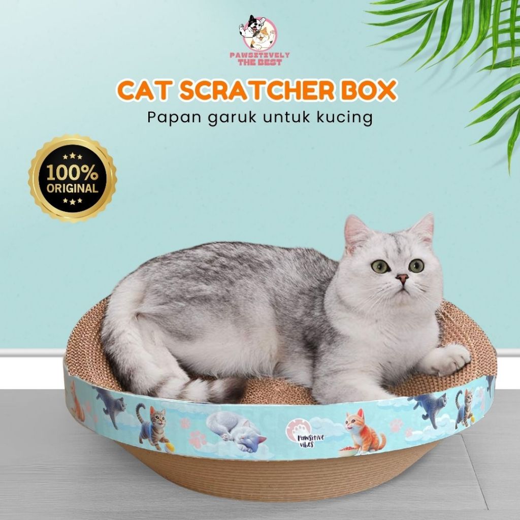 Jual Garukan Catnip Kucing Model Mangkok BULAT - Tempat Cakaran Kucing ...