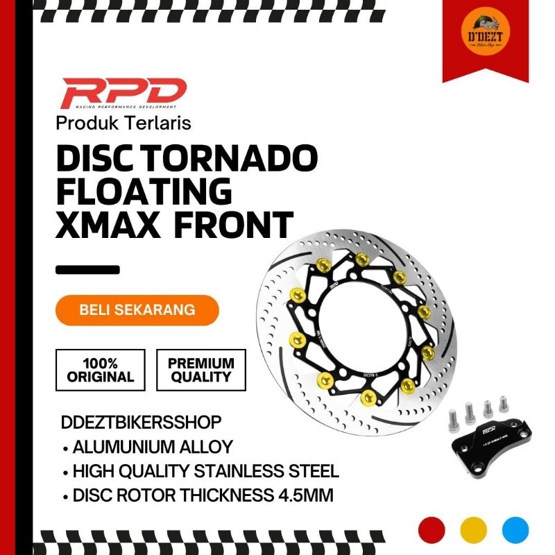 Jual RPD DISC BRAKE FLOATING PIRINGAN REM XMAX 300MM | Shopee Indonesia