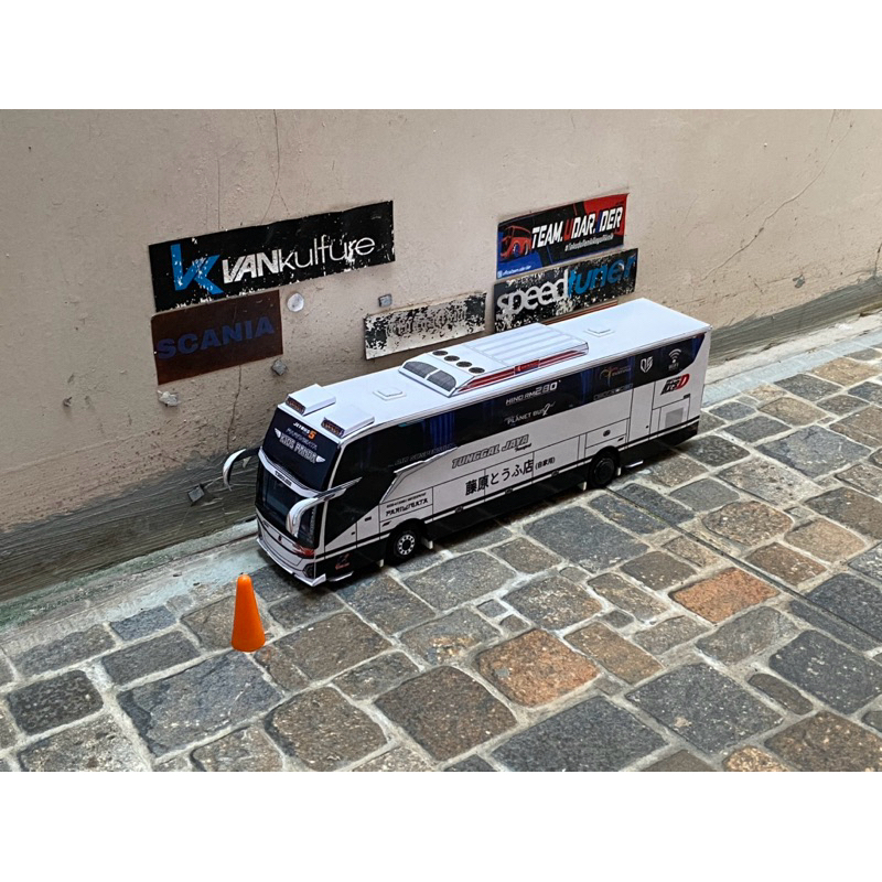 Jual [STOK TERBATAS] PAPERCRAFT BUS TUNGGAL JAYA TAKUMI JETBUS 5 BASURI ...