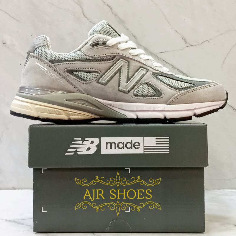 Jual SEPATU NEW BALANCE 990 V4 / M990GL4 GREY | Shopee Indonesia