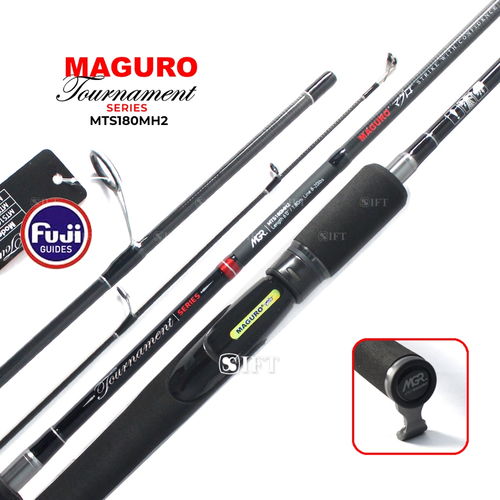 Jual Joran MAGURO TOURNAMENT SERIES | Full Fuji | Kolam Galatama Mas Bawal Lele Patin 165 180 ...