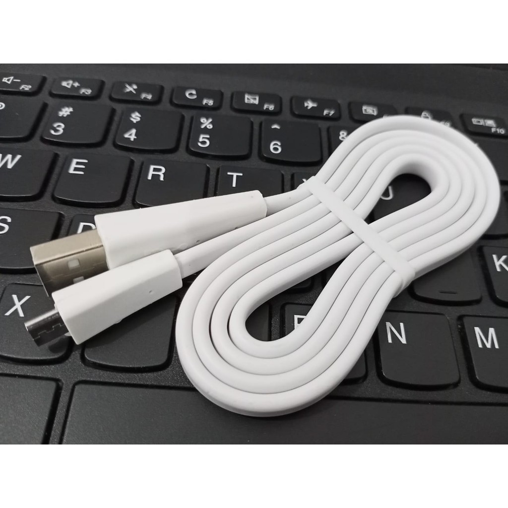 Jual Kabel Warna Warni Bulat 2.4A Micro USB V8 Kabel Gepeng Fast ...