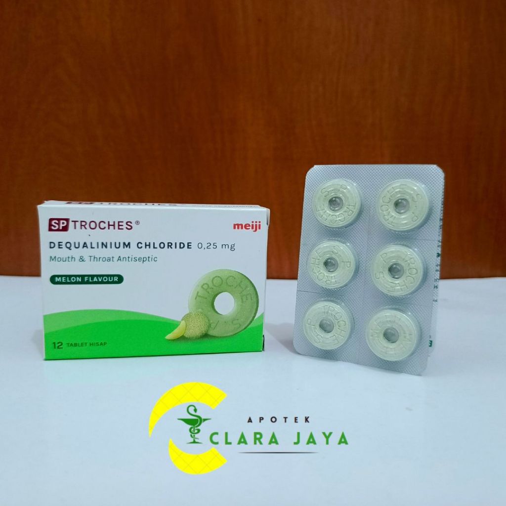 Jual SP TROCHES RASA MELON STRIP 6 TABLET | Shopee Indonesia