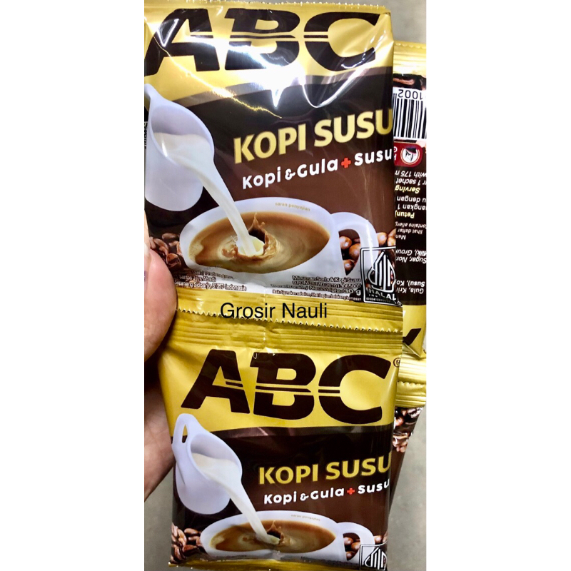 Jual Kopi ABC Susu Gula sachet 31 gram 1 RENCENG ( ISI 10) | Shopee Indonesia