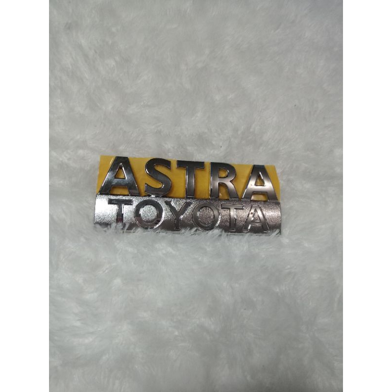 Jual Emblem tulisan astra toyota original | Shopee Indonesia