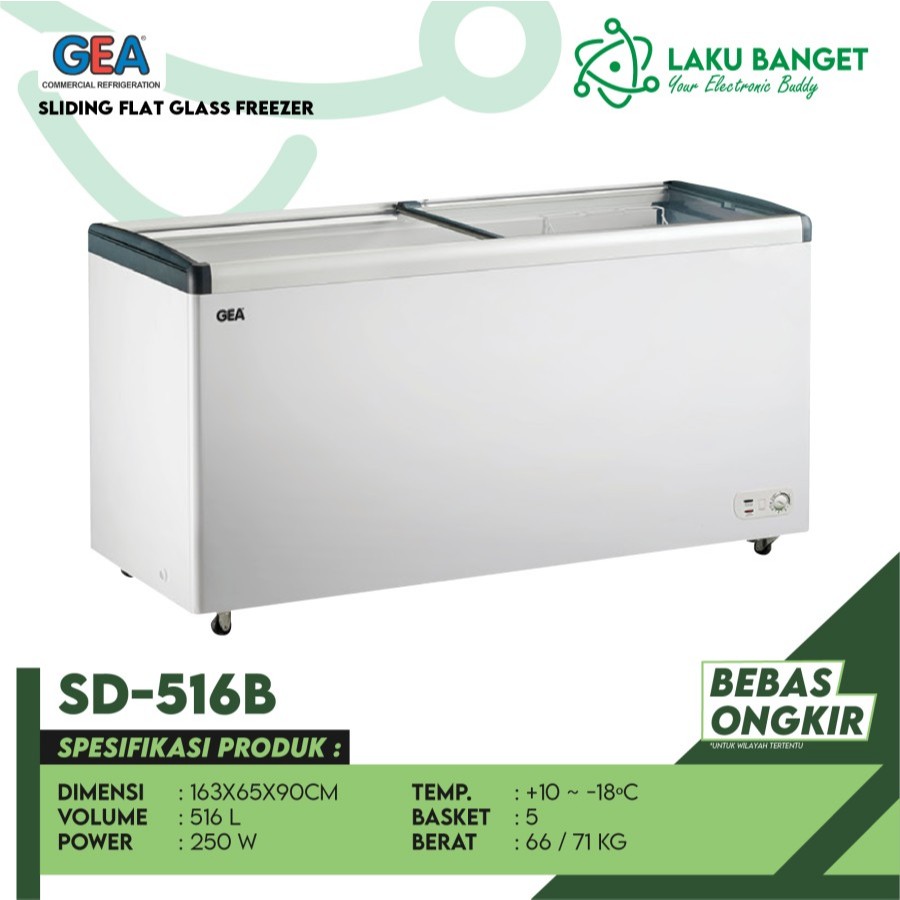 Jual Freezer Kaca Multifungsi 516 Liter (Bisa Jadi Freezer & Chiller ...