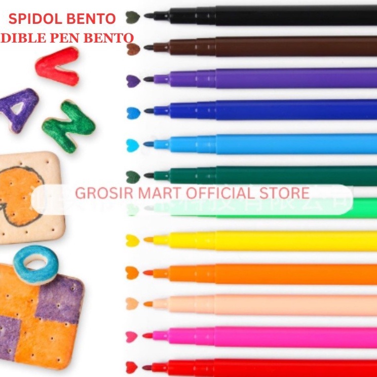 Jual Spesial Bulan Ini KS Isi 12 Spidol Bento Pensil Bento Dekorasi ...