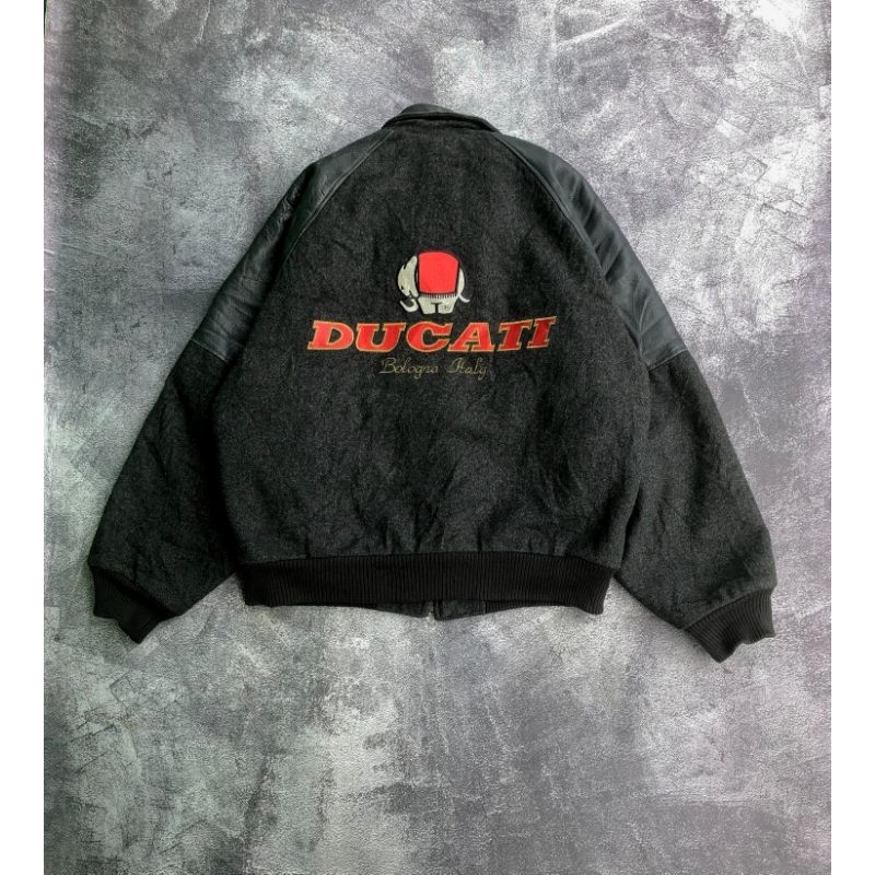 Jual Vintage Ducati Cagiva Leather x Wol Jacket 90s Super Rare | Shopee Indonesia