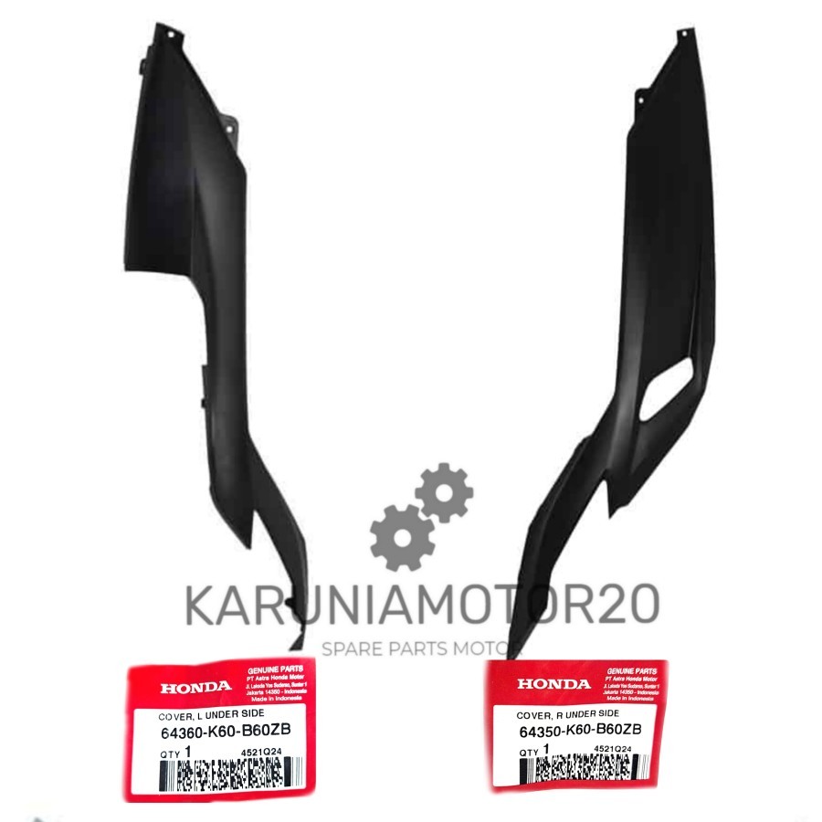 Jual Cover Dek Lantai Bawah Samping Kiri Kanan New Vario 125 LED ...