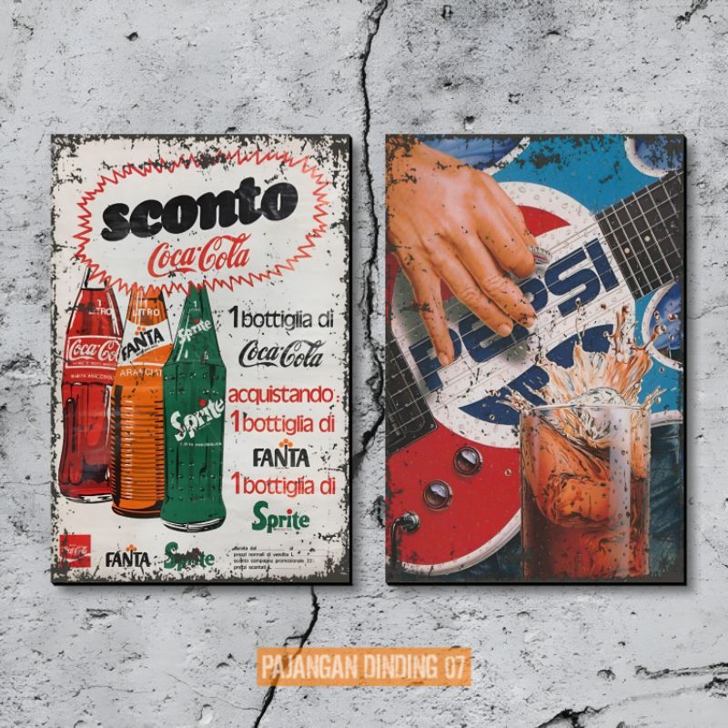 Jual Hiasan kamar aesthetic Poster dinding retro vintage Pajangan ...