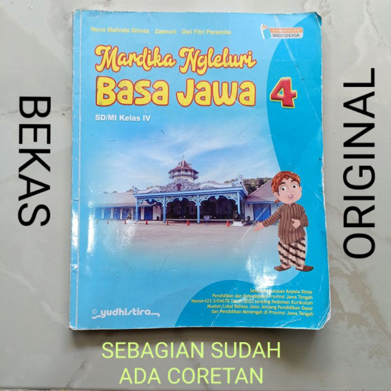 Jual Buku Mardika Ngleluri Bahasa Basa Jawa Kelas 4 IV SD MI Penerbit ...