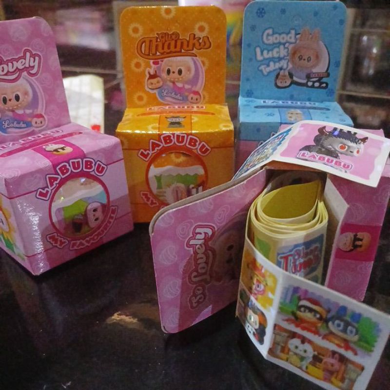 Jual Rolling Sticker Labubu Momo Aesthetic Sticker | Shopee Indonesia