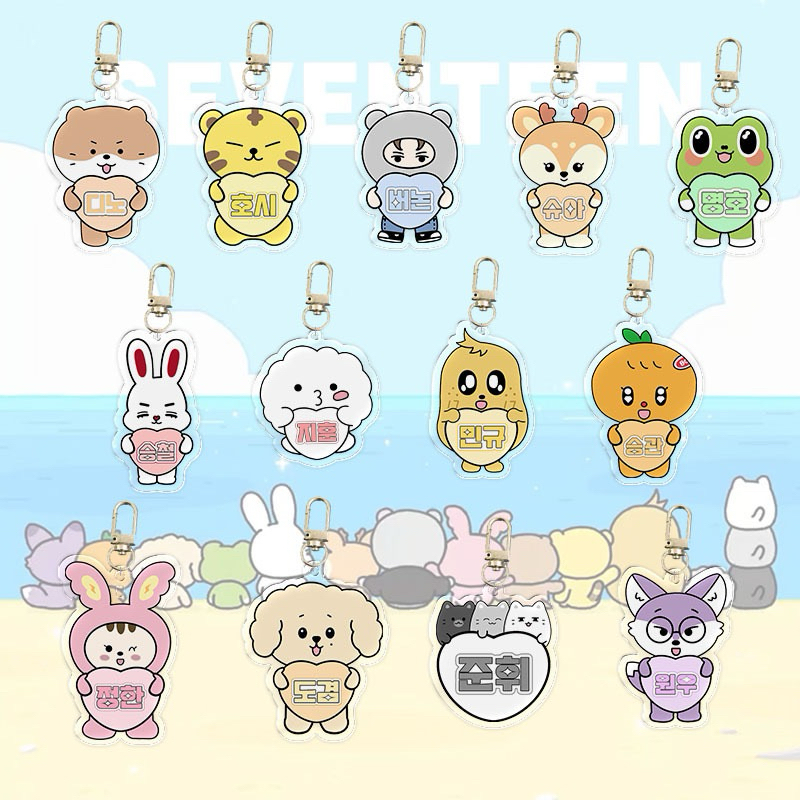 Jual READY Miniteen Seventeen Keychain acrylic | ganci svt mini teen ...