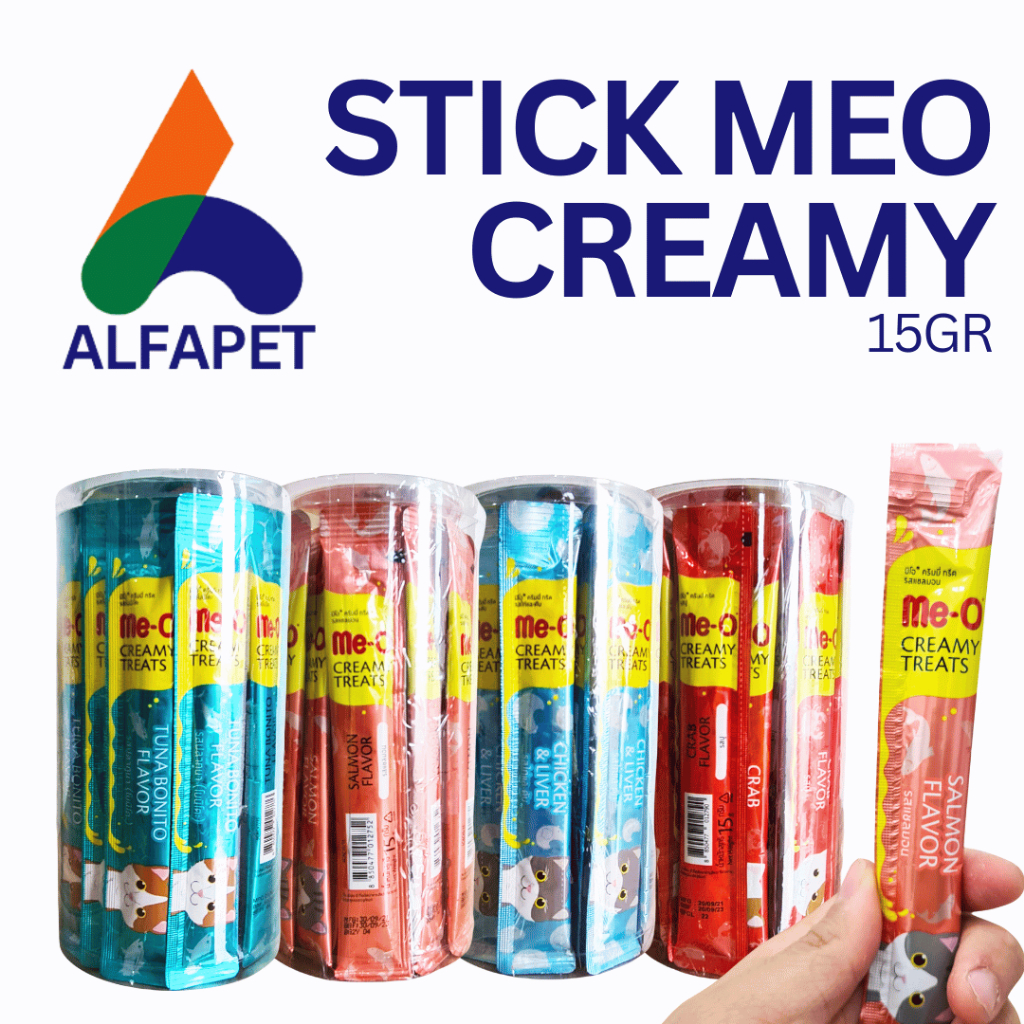 Jual STICK15GR Stick meo creamy ecer 15gr snack kucing | Shopee Indonesia