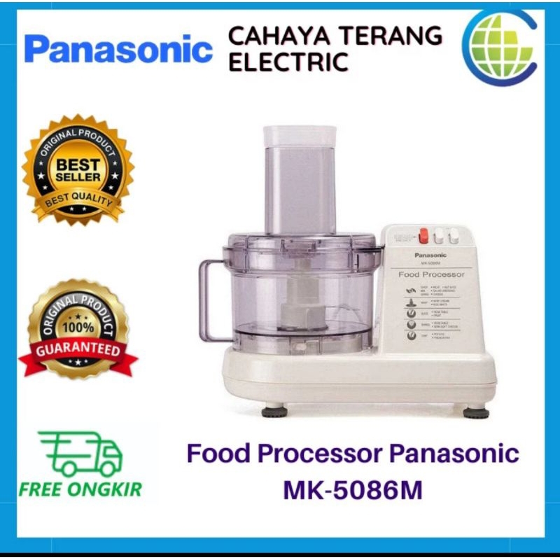 Jual Food Processor 6 in 1 Panasonic MK 5086M | Shopee Indonesia