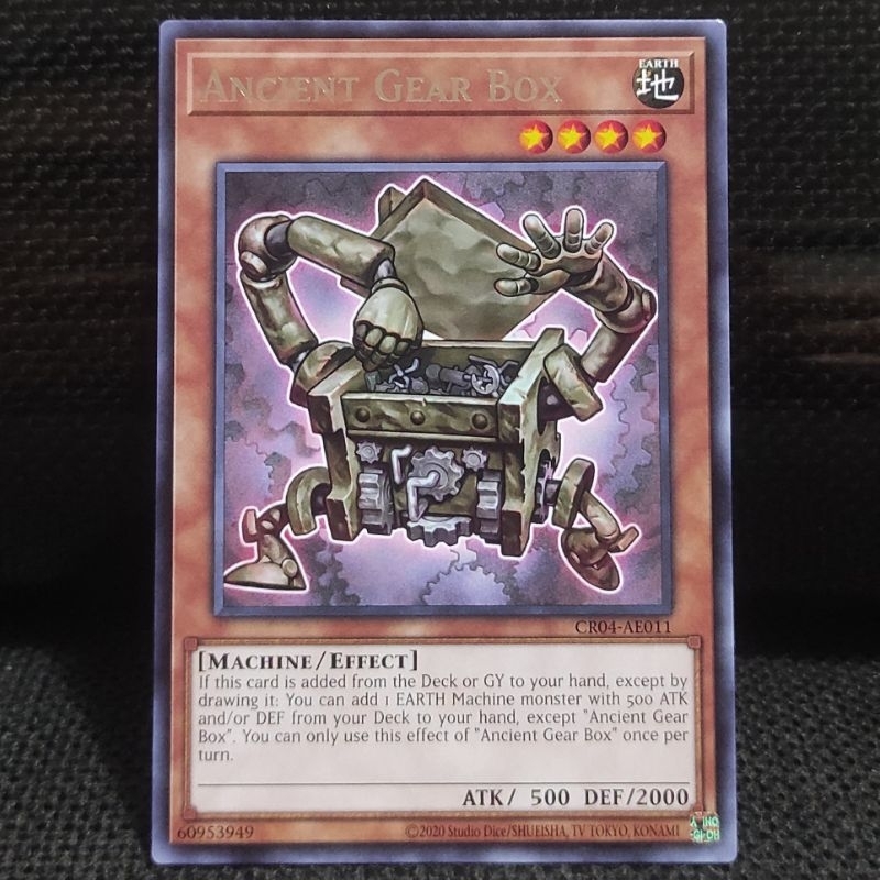 Jual Kartu Yugioh OCG AE Ancient Gear Box Rare R CR04 NM | Shopee Indonesia