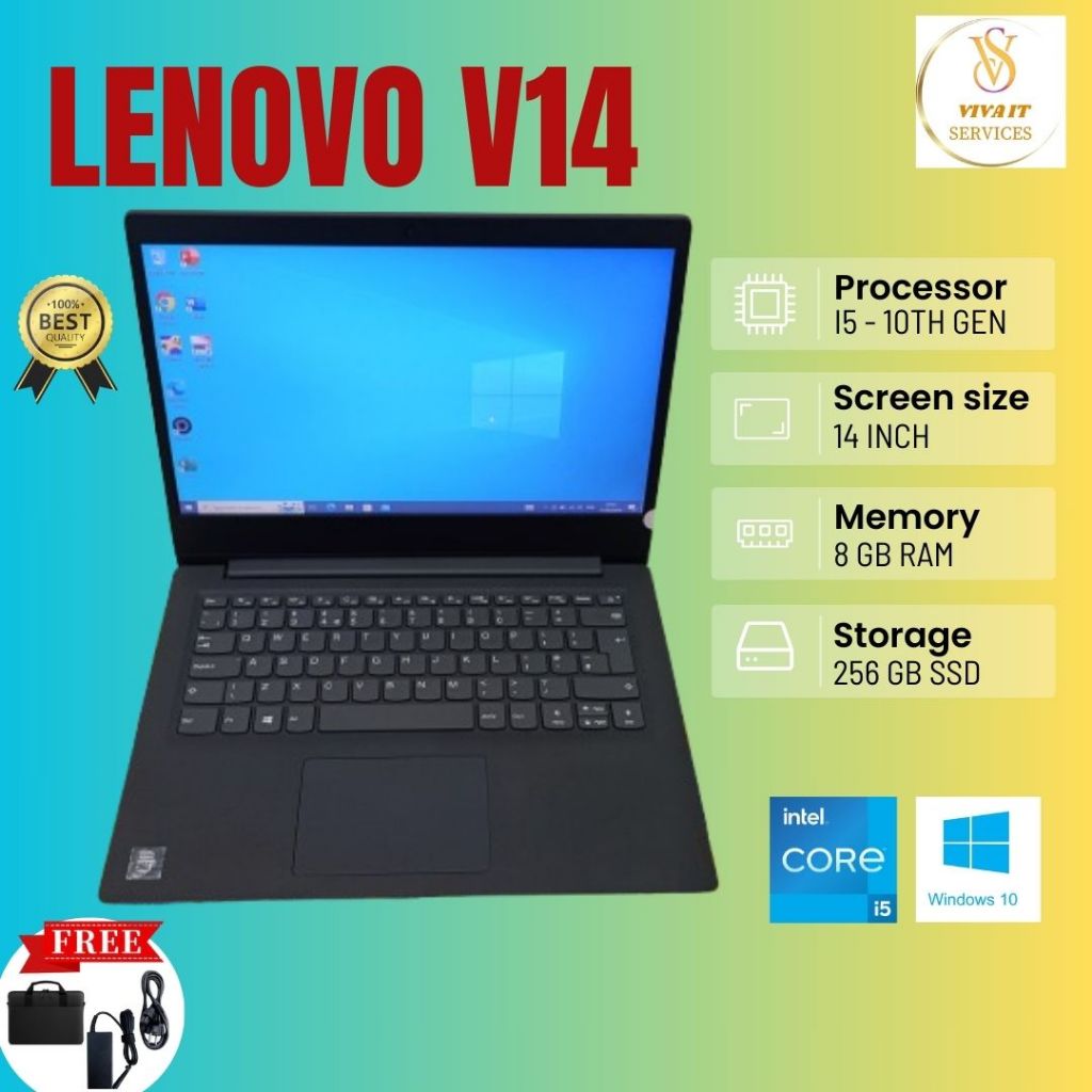 Jual Lenovo IdeaPad V14 - IIL CORE i5-10th RAM 8GB/25GB | Shopee Indonesia