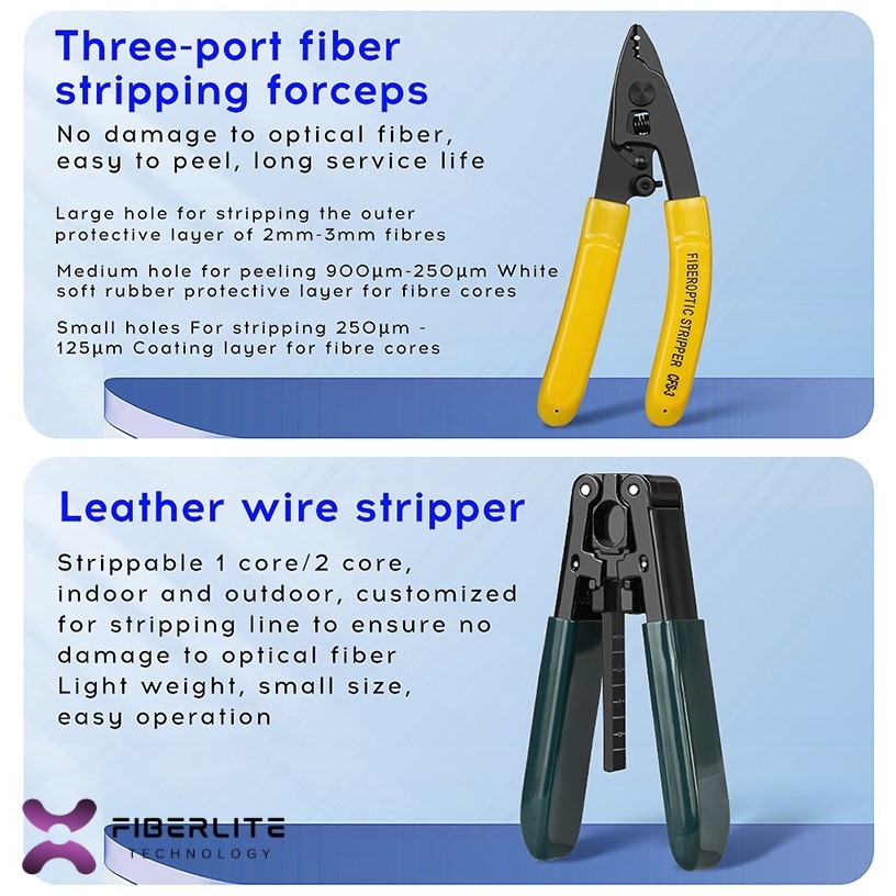 Jual FTTH Tool Kit Set Fiber Optic FO LENGKAP OPM VFL 10mW Cleaver FC ...