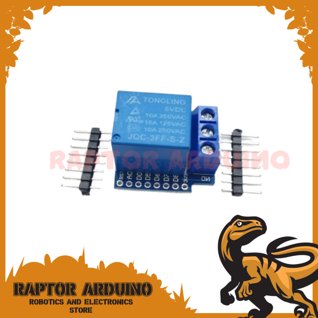 Jual Wemos D1 Mini Relay Shield D1 Mini ESP8266 Development Board V2 ...