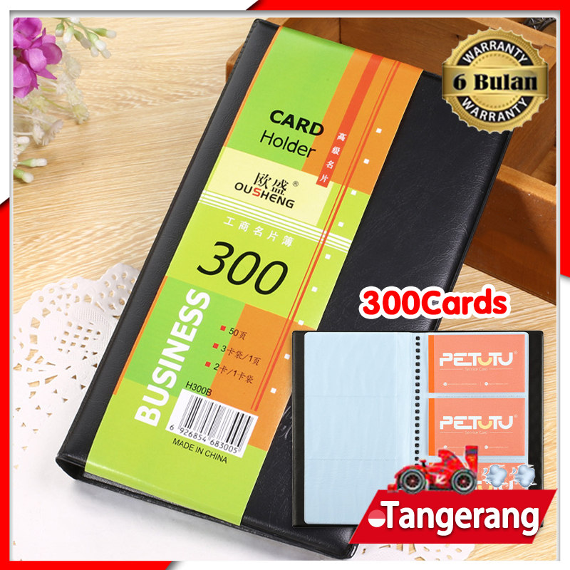 Jual Buku Tempat Kartu Nama 300 Cards Organizer Name Business Card ...