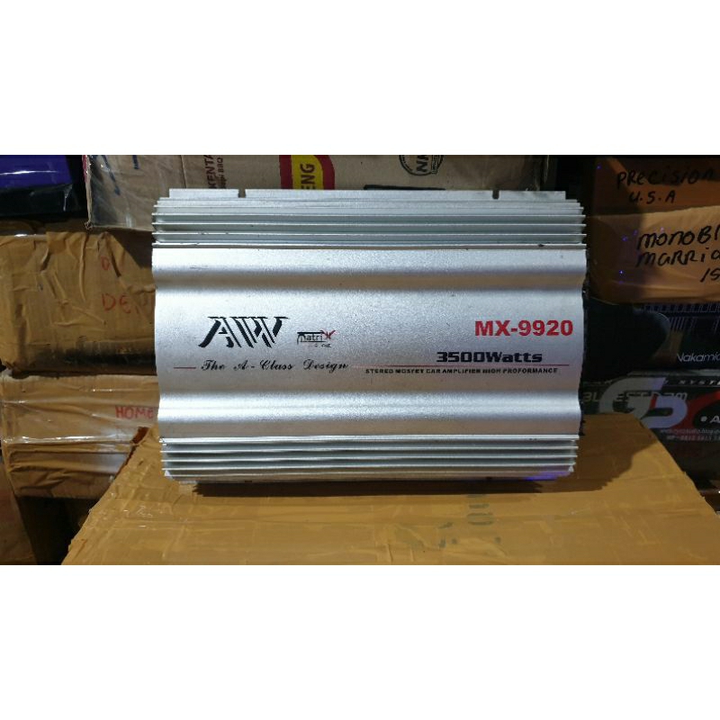 Jual power amplifier mobil 4channel 3500watts matrix xploid mx9920 ...