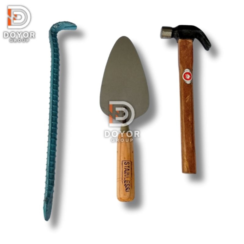 Jual Paket Alat Tukang Proyek Linggis 40 cm Cetok Palu Kambing Alat ...