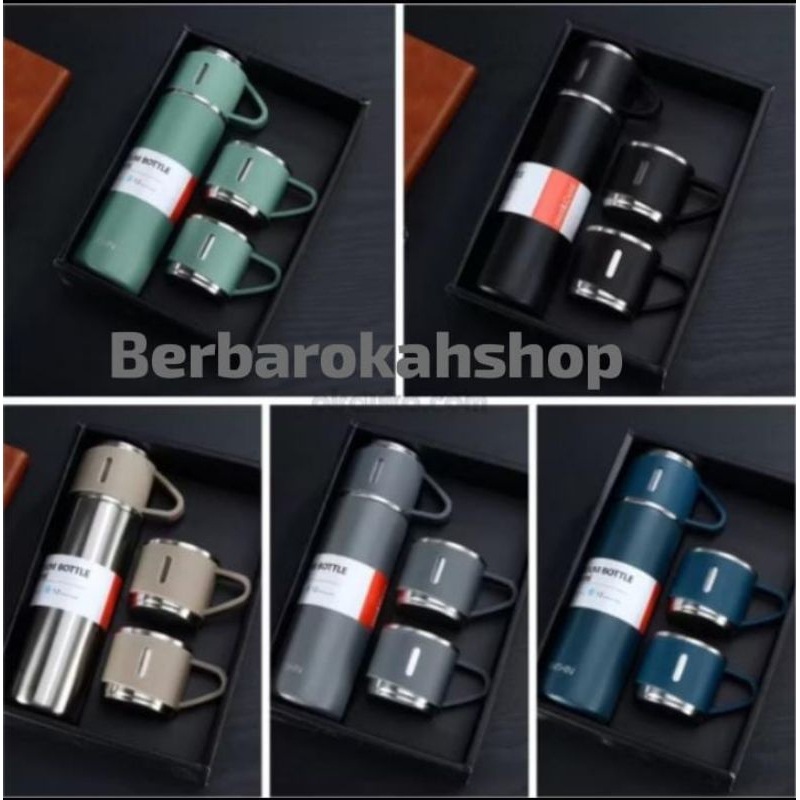 Jual Termos SULTAN SET BOTOL VACUUM FLASK Travel Vacuum Set Box Gift ...