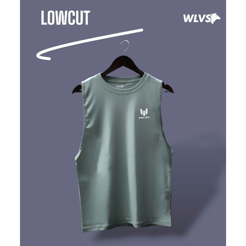 Jual Singlet Low Cut Gym Wolves | Shopee Indonesia