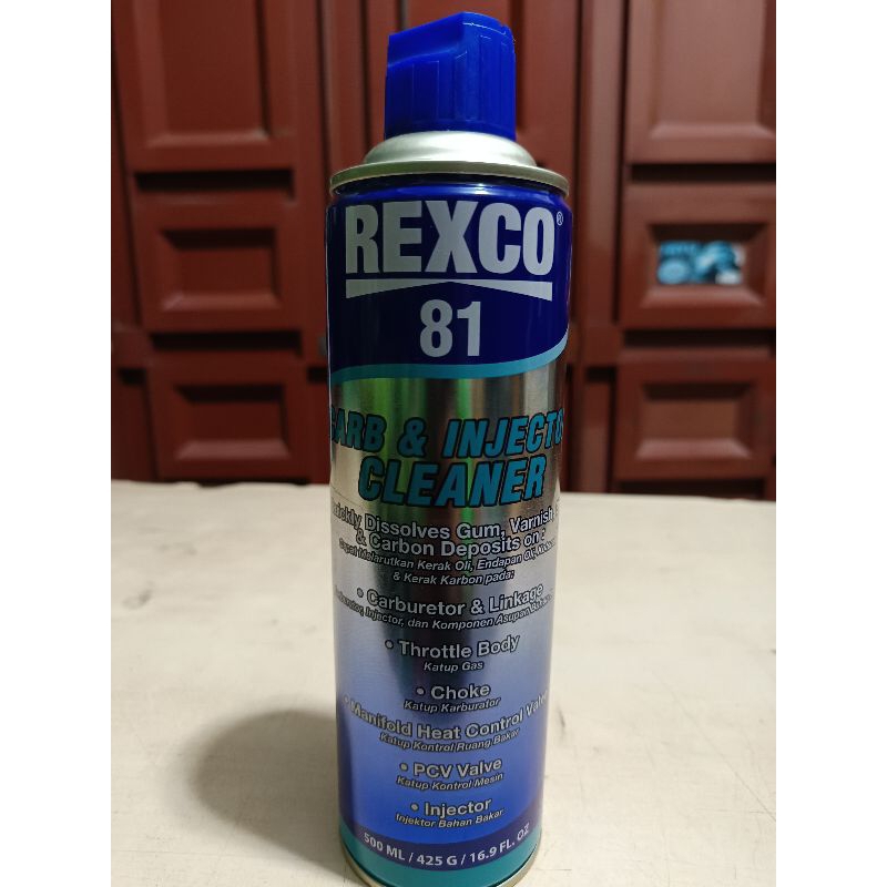 Jual REXCO 81 CARB & INJECTOR CLEANER 500 ml | Shopee Indonesia