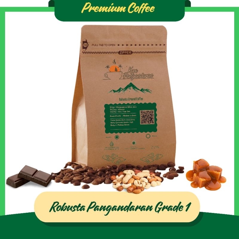 Jual Roasted Beans Kopi Robusta Grade1-500g | Shopee Indonesia