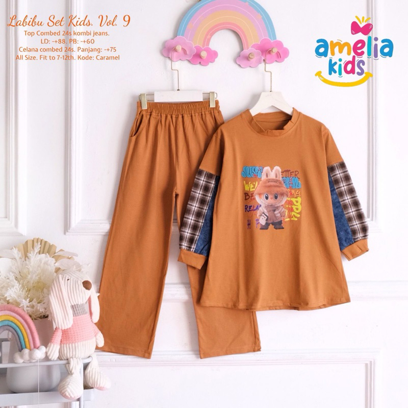 Jual ( SET ROK KIDS) LABIBU SET KIDS VOL 8.9.10 // LABUBU SET KIDS VOL ...