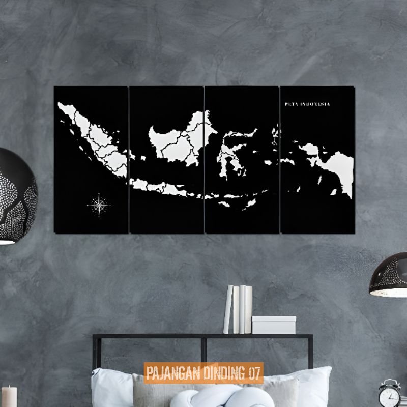 Jual Poster dinding peta indonesia - Dekorasi kamar Hiasan dinding ...