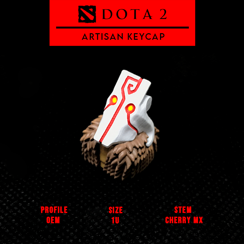 Jual Juggernaut Dota 2 Artisan Keycap OEM Profile For Cherry MX ...