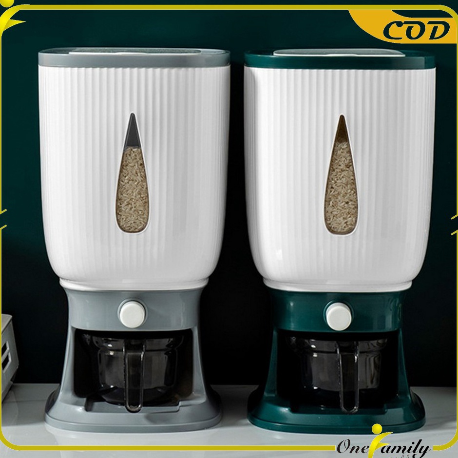 Jual Borong Hemat ONEC36 Dispenser Beras 1 KG Rice Dispenser Tempat ...