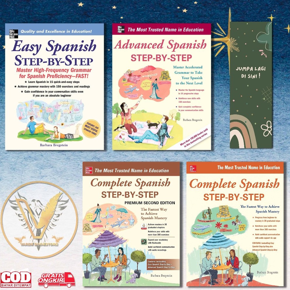 Jual KODE H25R Easy Spanish Complete Spanish Advanced Spanish Complete ...