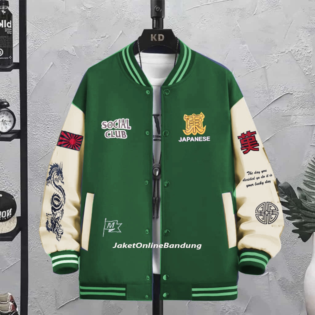 Jual Jaket Varsity Pria Fullprint Terbaru 2024 /Jaket Varsity Baseball ...